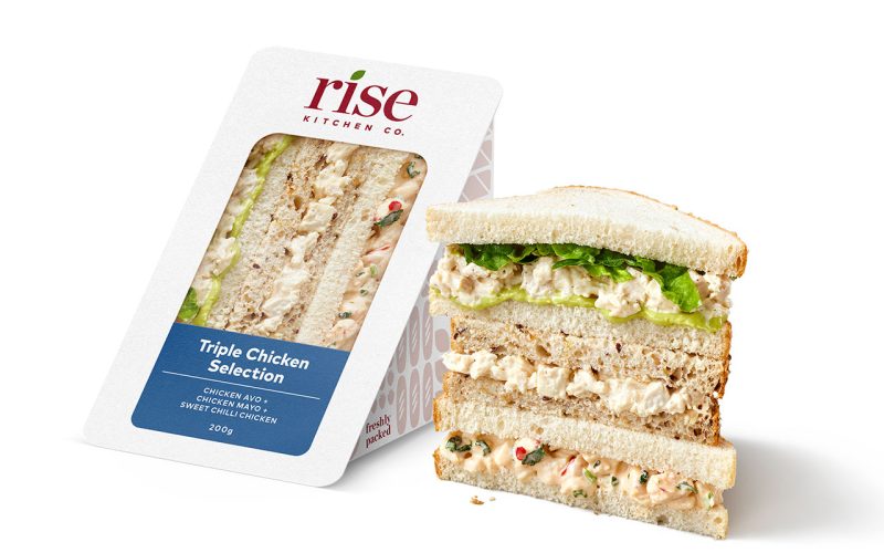Triple Chicken Selection Sandwich – Fresh To Go Foods